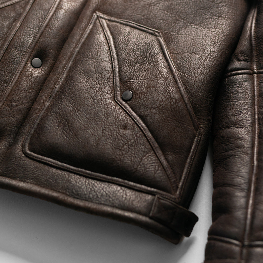 Leather Shearling Jacket for Men: Bold. Rugged. | Buffalo Jackson
