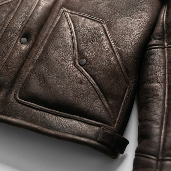 Leather Shearling Jacket for Men: Bold. Rugged. | Buffalo Jackson