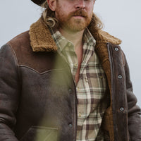 Leather Shearling Jacket for Men: Bold. Rugged. | Buffalo Jackson