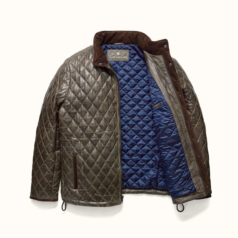 Quilted Leather Jackets for Men | Buffalo Jackson
