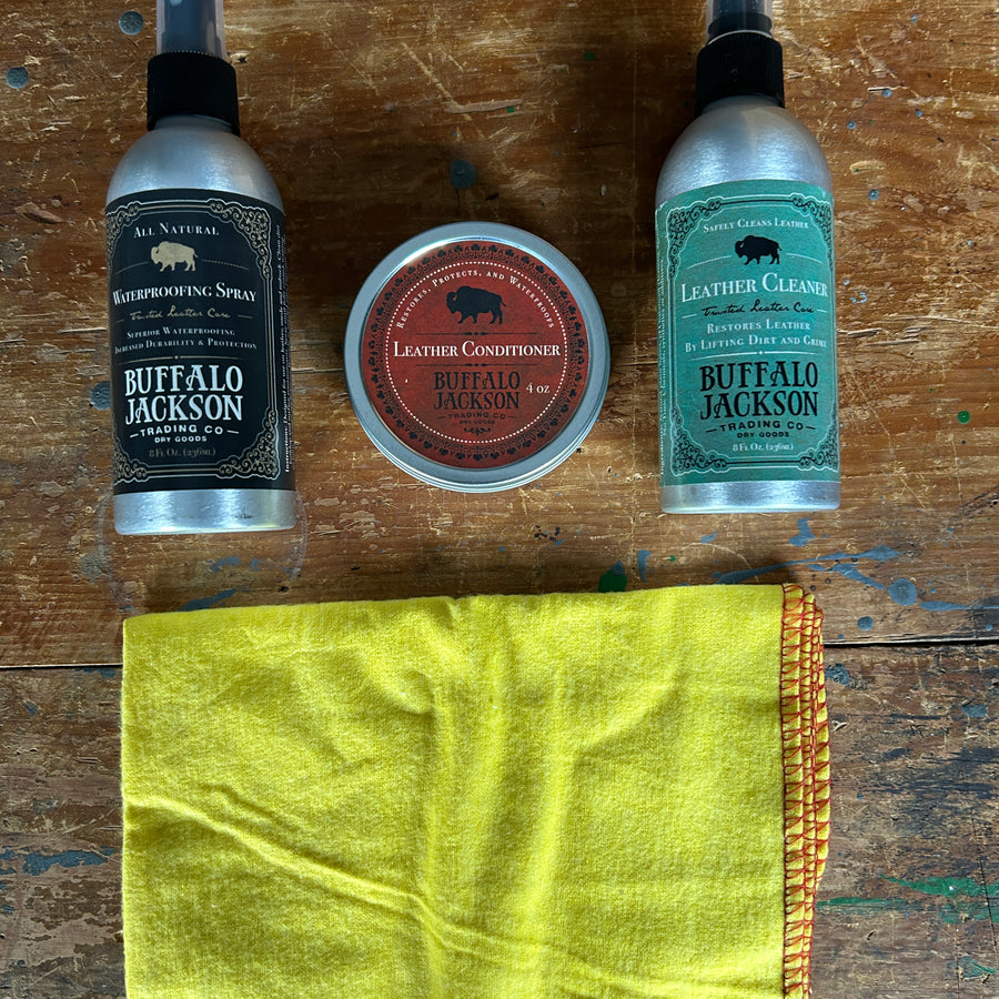 Leather Care & Leather Cleaning Products | Buffalo Jackson