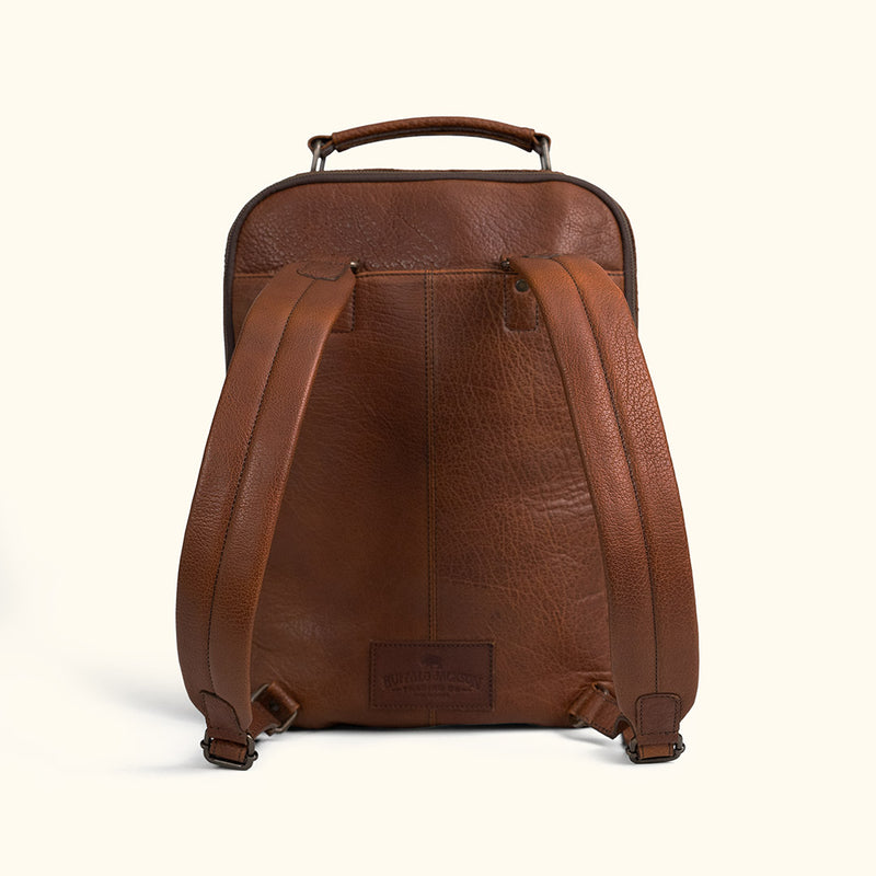Leather Commuter Backpack Bag | Buffalo Jackson