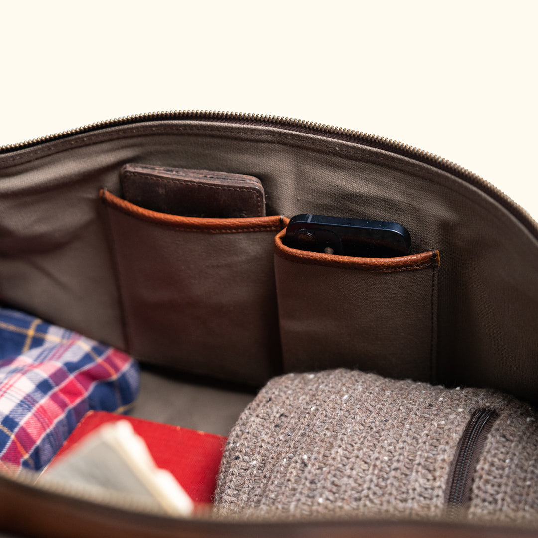 Buffalo Leather Duffle Bag (Limited Edition) | Buffalo Jackson