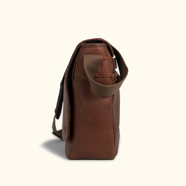 Buffalo Leather Messenger Bag (Limited Edition) | Buffalo Jackson