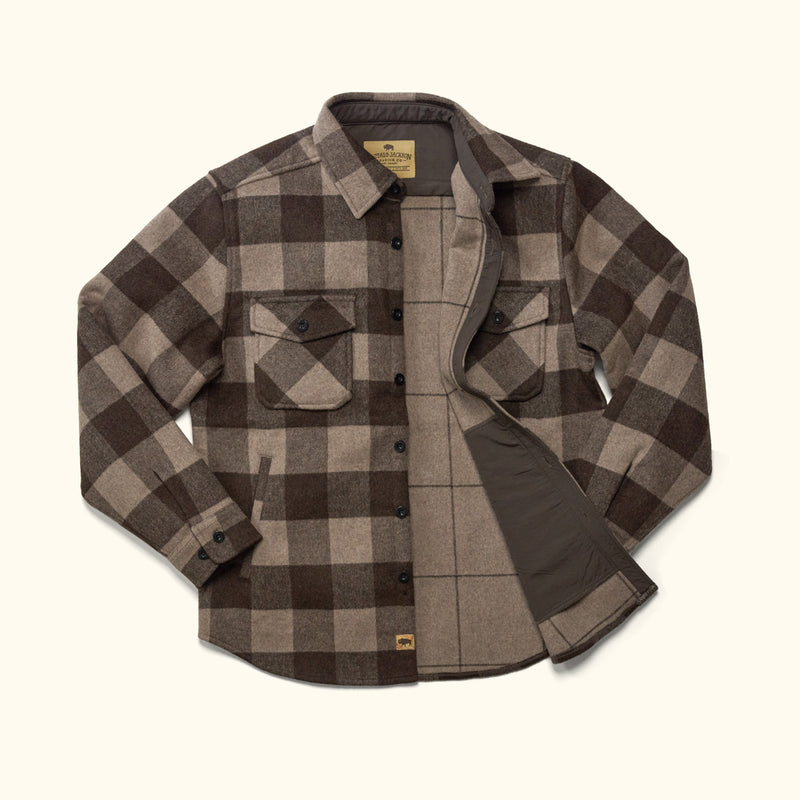 Mens Wool Shirt | Buffalo Jackson