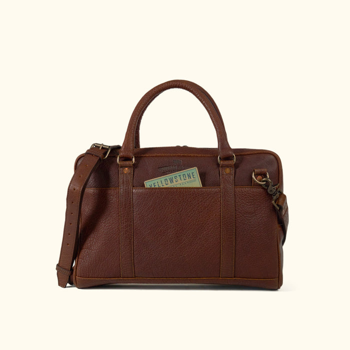 Brown Leather Briefcases. Rugged. Stylish. | Buffalo Jackson