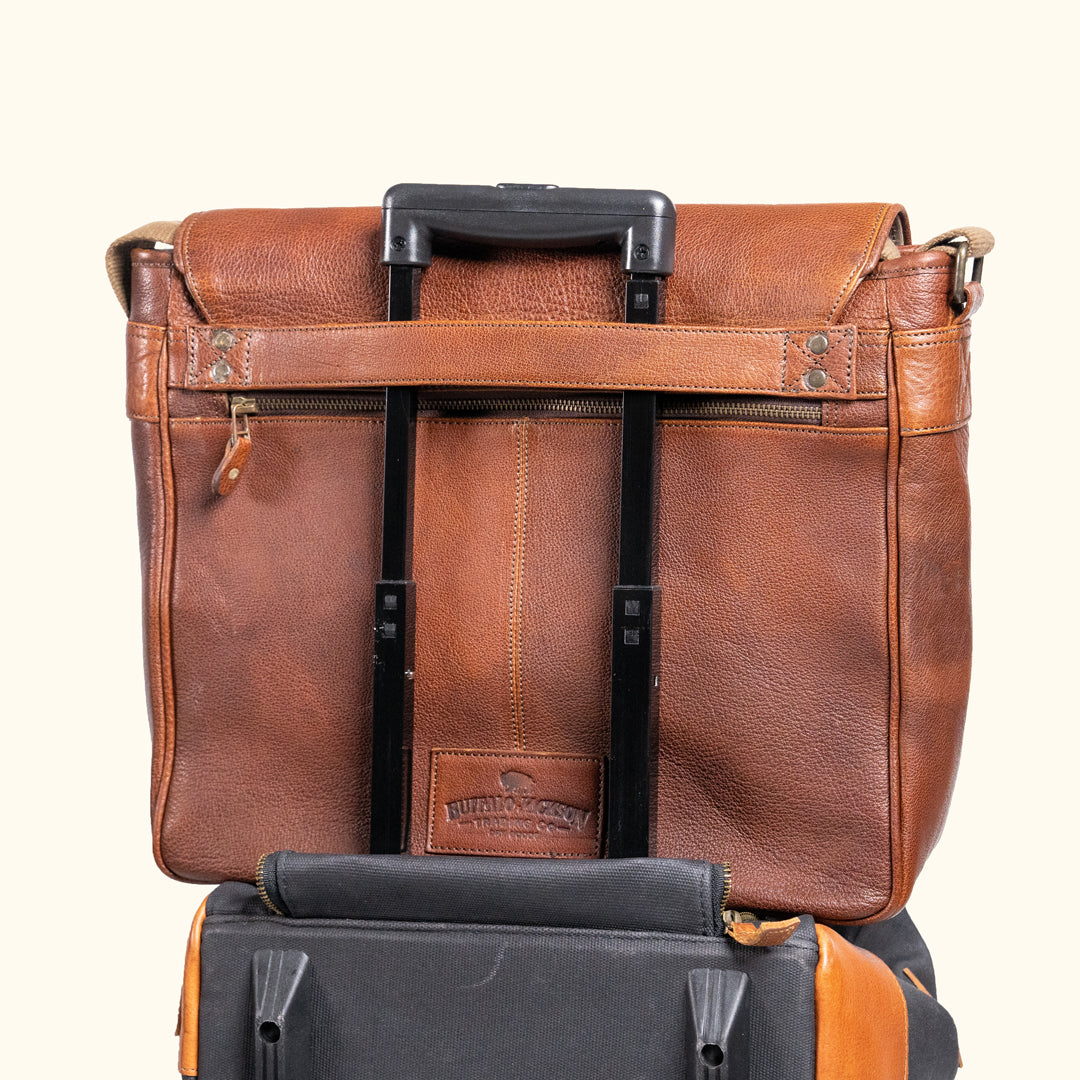 Buffalo Leather Messenger Bag (Limited Edition) | Buffalo Jackson