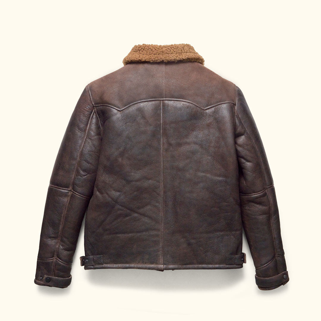 Leather Shearling Jacket for Men: Bold. Rugged. | Buffalo Jackson