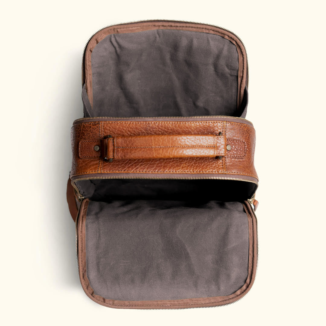 Leather Commuter Backpack Bag | Buffalo Jackson