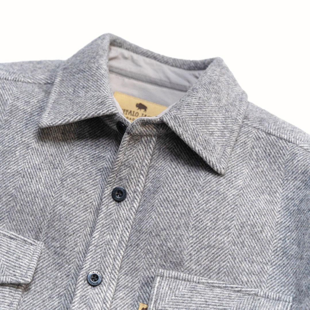 Riverton Mens Wool Shirt Jac | Buffalo Jackson