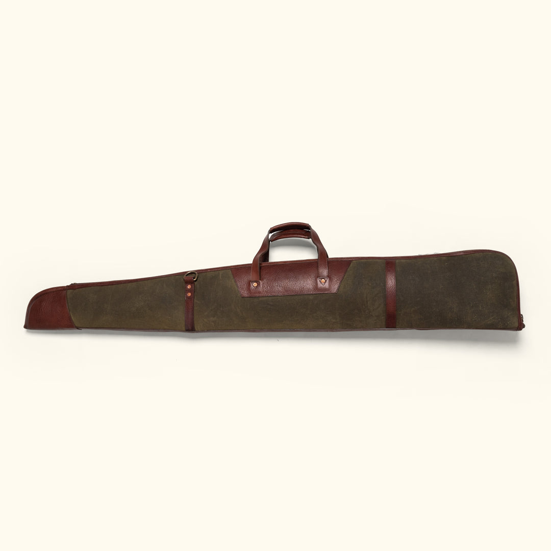 Waxed Canvas Shotgun Case (Water Resistant) | Buffalo Jackson