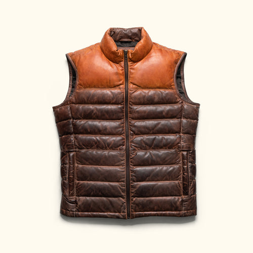 Leather Puffer Jackets (Leather Down Jackets) | Buffalo Jackson