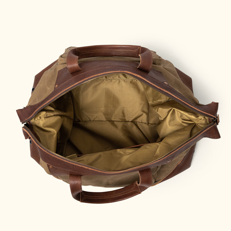 Oversized Travel Bag (Waxed Canvas) | Buffalo Jacksons