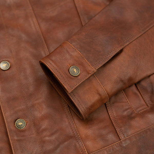 Leather Denim Jacket - Rugged & Iconic | Buffalo Jackson