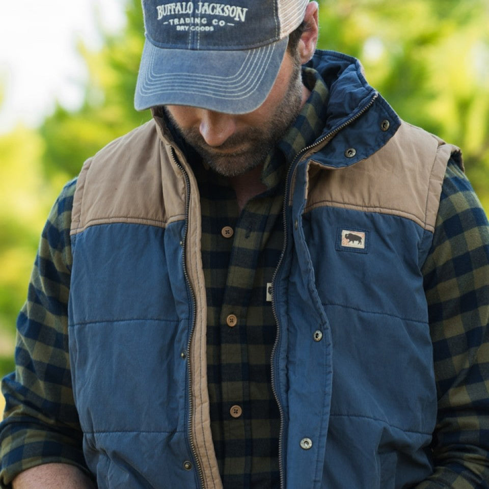 Mens Puffer Vest - Winter Vest for Men | Buffalo Jackson