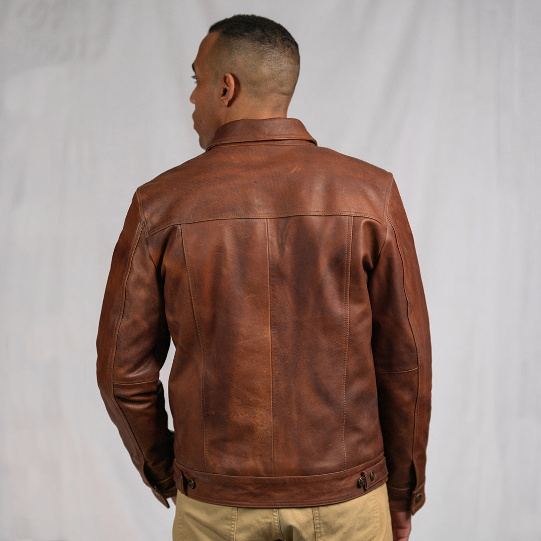 Leather Denim Jacket - Rugged & Iconic | Buffalo Jackson