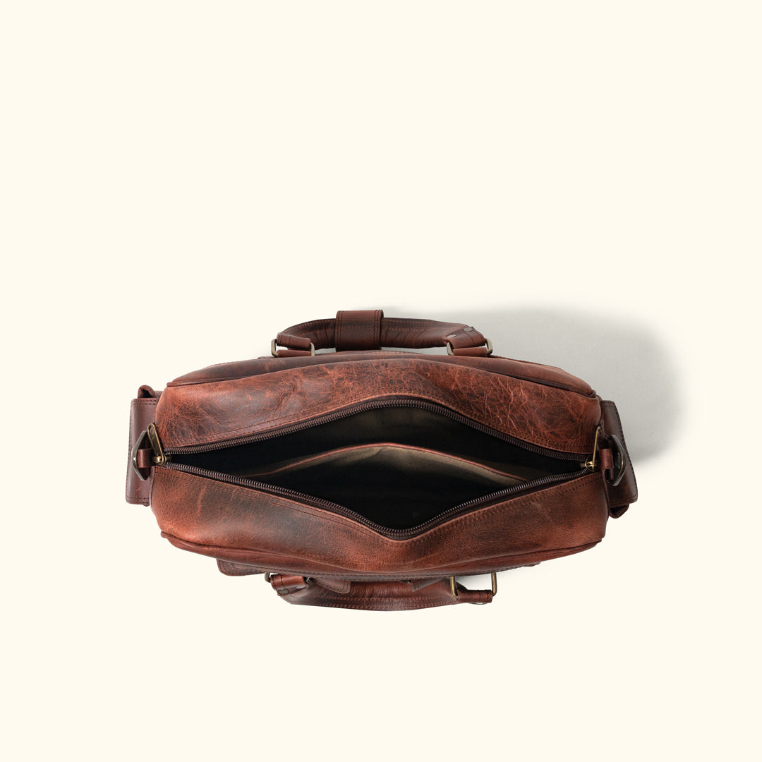 Leather Pilot Bag | Roosevelt Collection | Buffalo Jackson