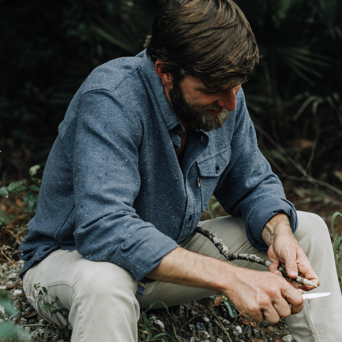 Mens Sweater Shirt - Button Down Shirt | Buffalo Jackson