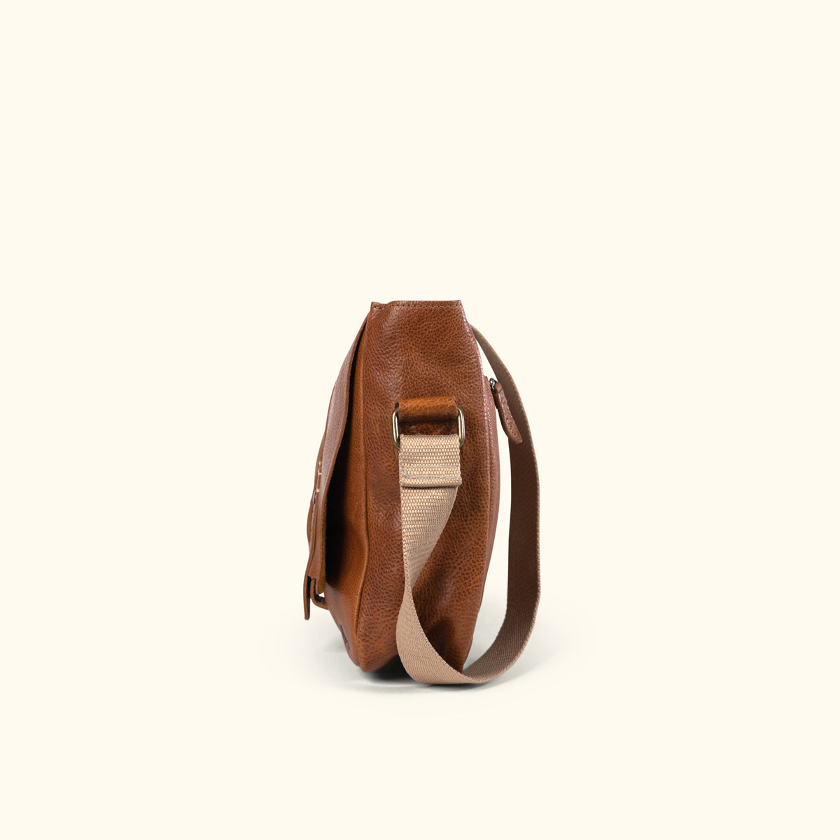 Walker Leather Messenger Bag - Rustic Tan | Buffalo Jackson