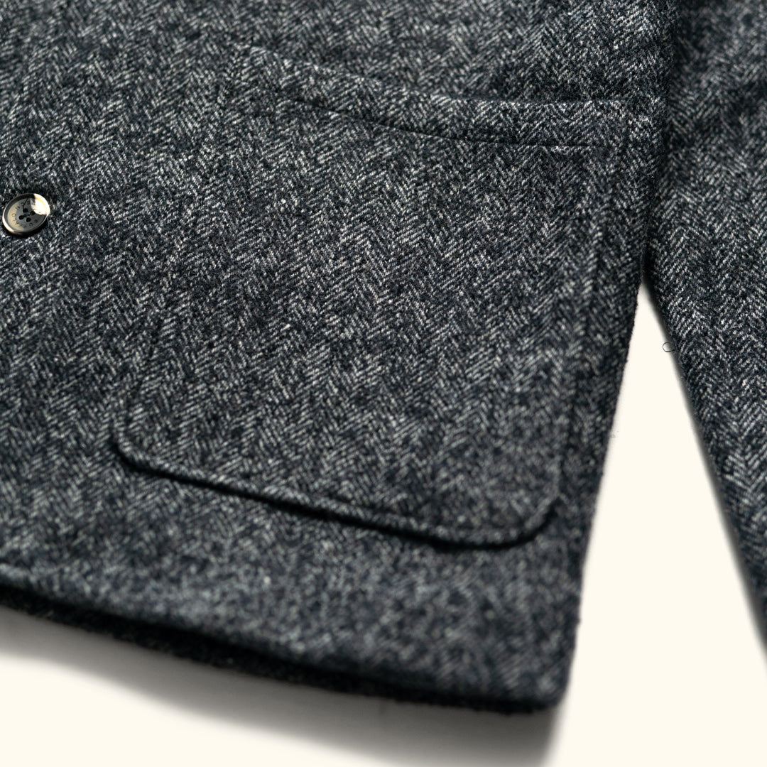 Wesley Men's Wool Jacket - Brown | Buffalo Jackson