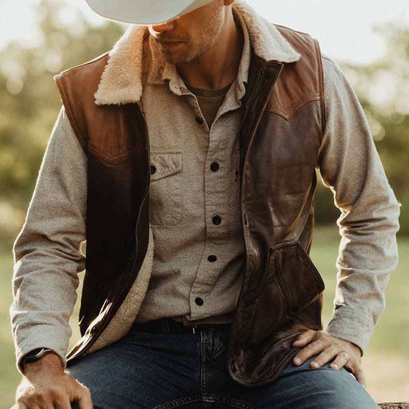 Men's Vintage Leather Jackets by Buffalo Jackson | Moto and Bomber